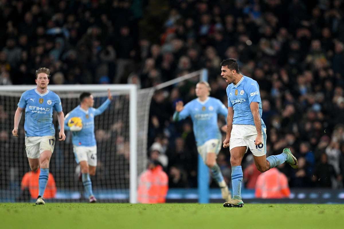 Rodri's late goal salvages a point for wasteful Manchester City against ...