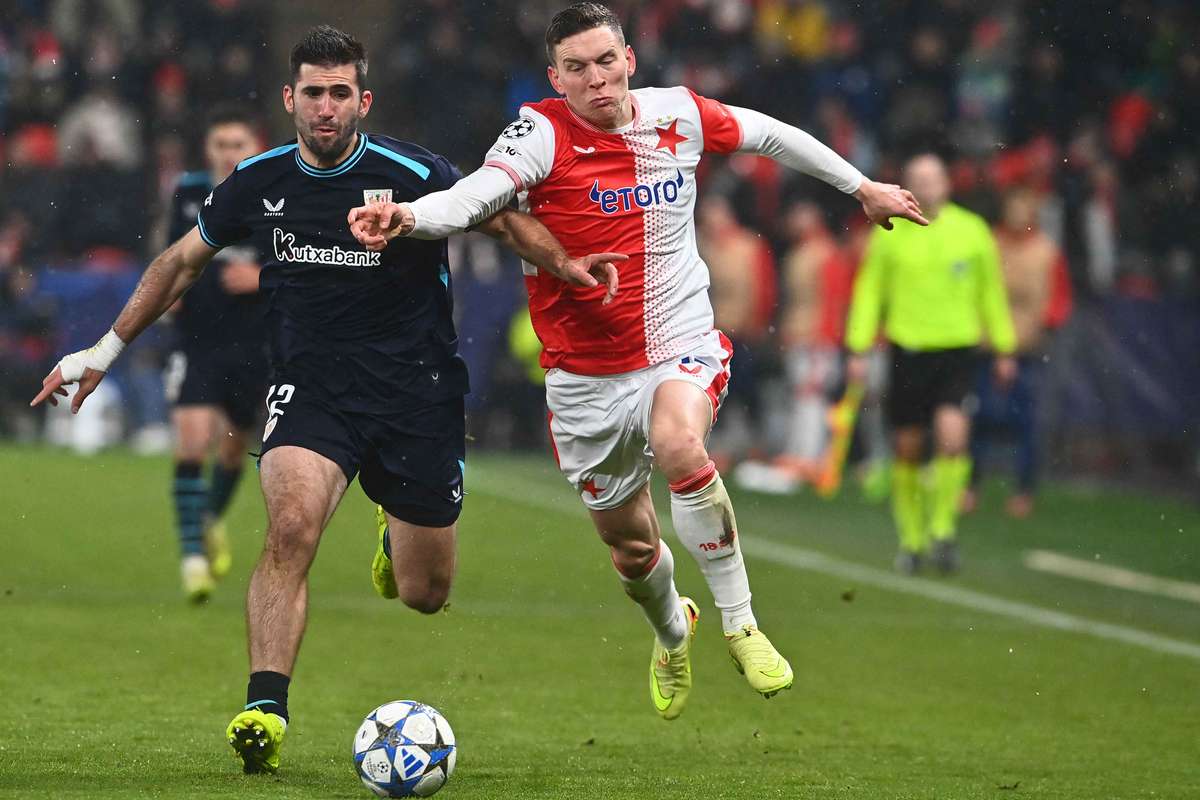 Slavia Prague and Athletic Club play out Champions League draw ...