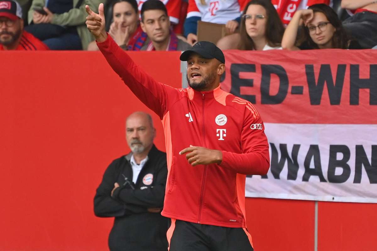 'No nerves' for Bayern boss Vincent Kompany before Bundesliga debut ...