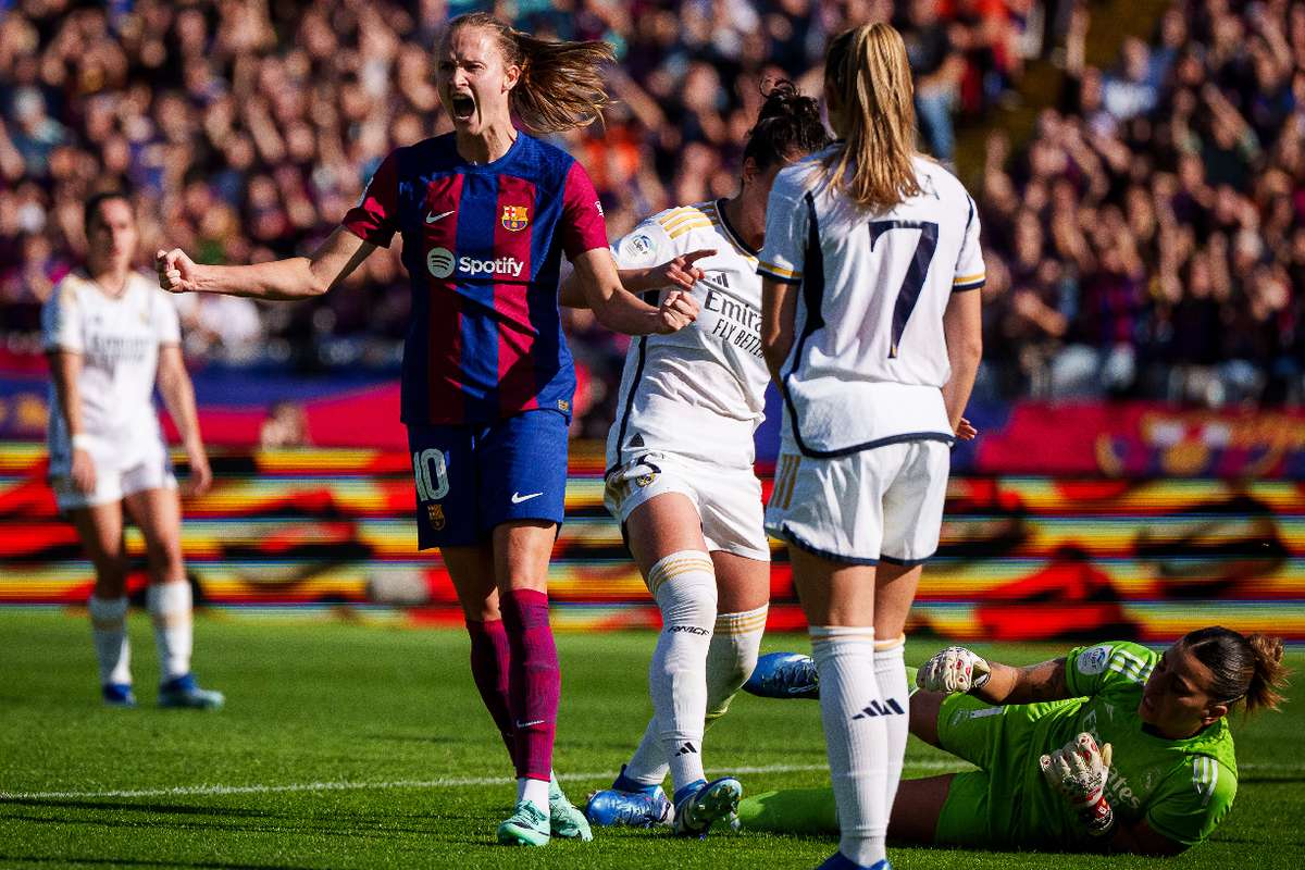 El Barça saca los colores al Real Madrid en el Clásico de la Liga F (5 ...