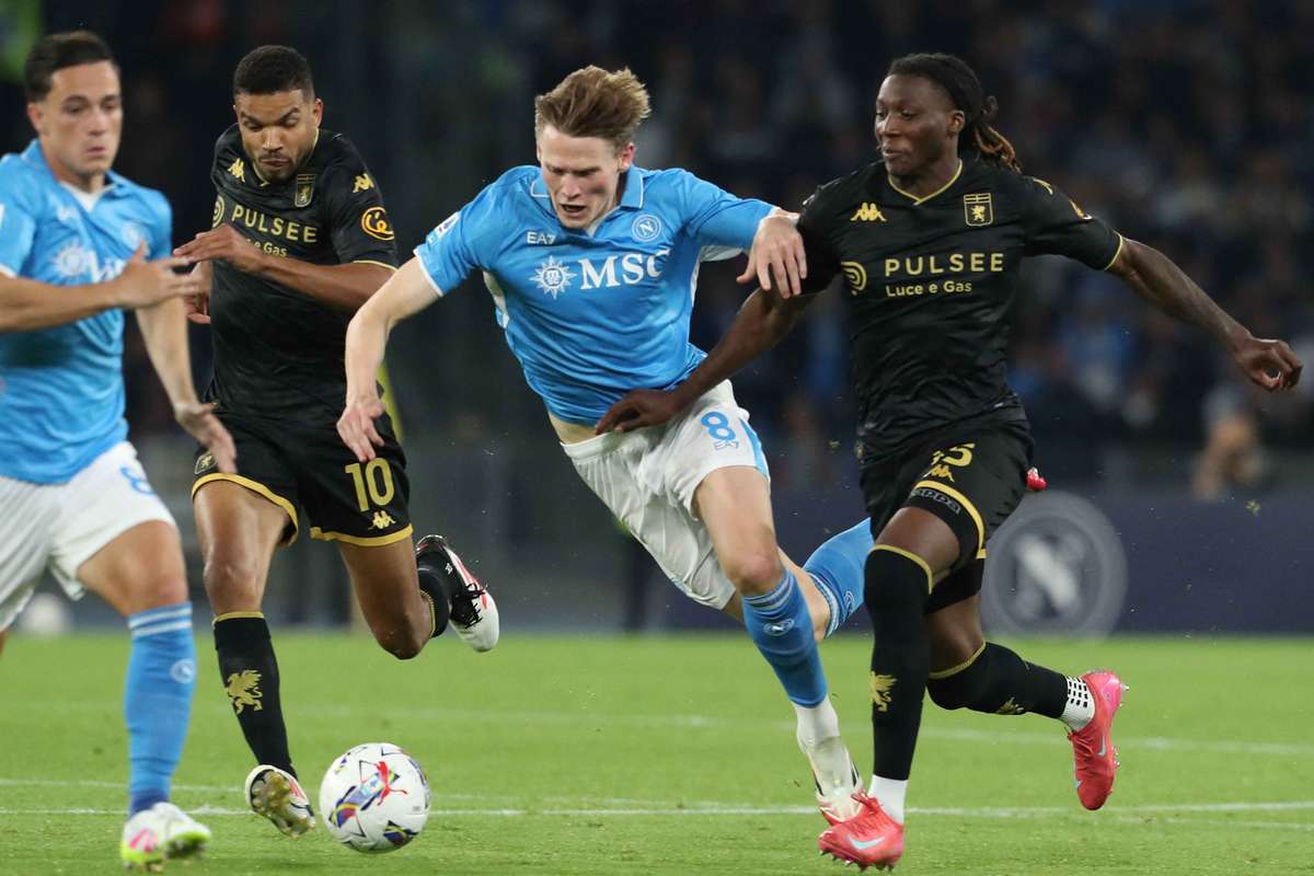 Serie A leaders Napoli drop points against Genoa as title race takes ...