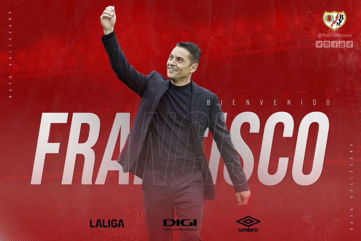 Francisco Rodríguez é o novo treinador do Rayo Vallecano ...