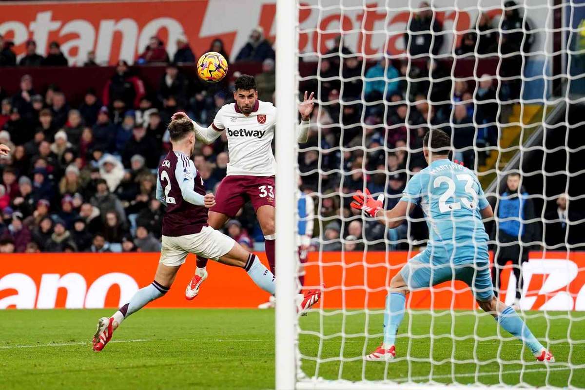 West Ham produce second-half fightback to claim deserved draw at Aston ...