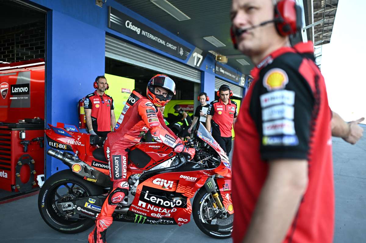 Marc Márquez mostra-se preocupado antes do início da época: "Mais ...