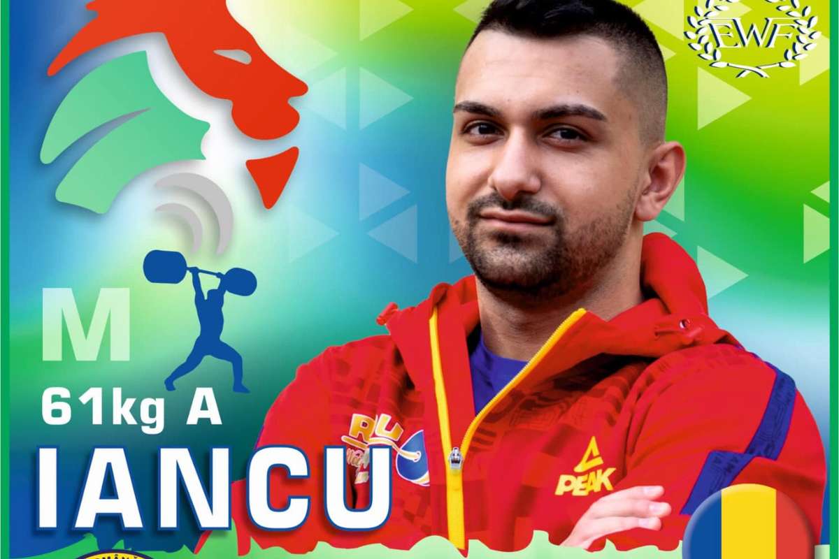 Valentin Iancu a câștigat medalia de argint la Europenele de haltere de ...