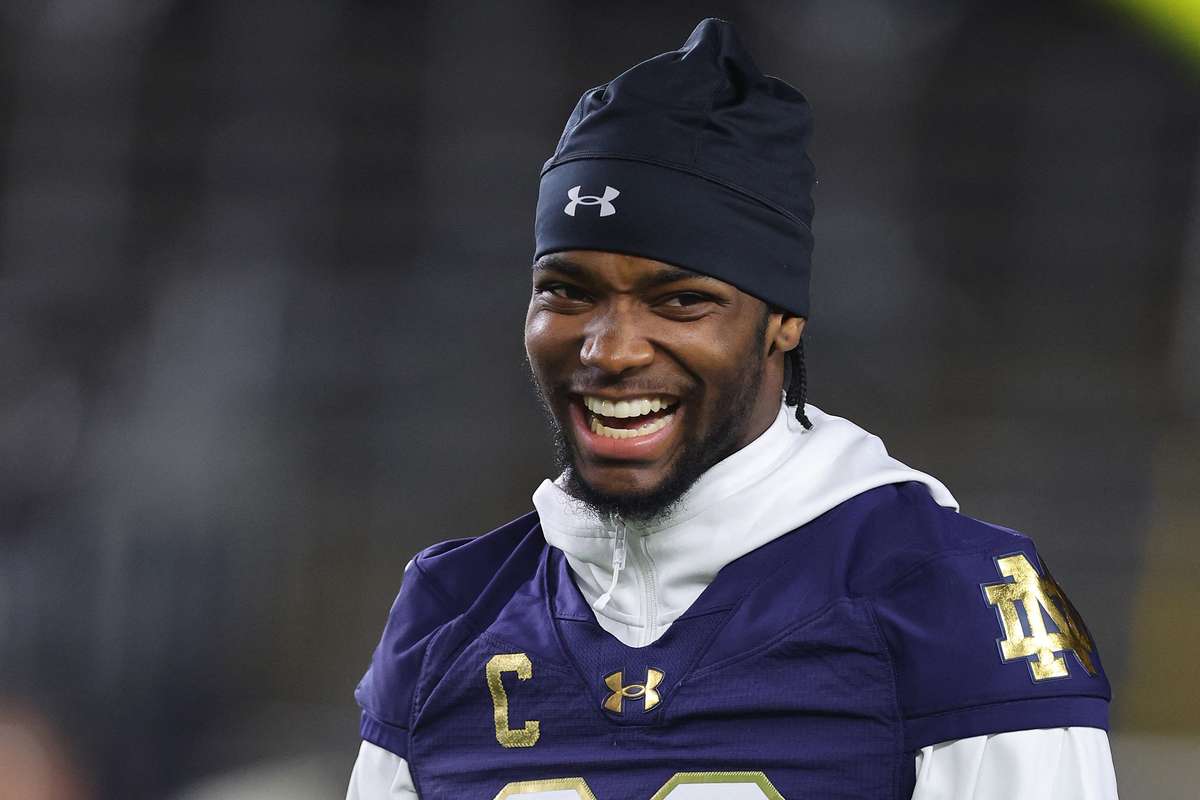 Notre Dame's Benjamin Morrison declares for NFL Draft, projected as a first-round pick ...