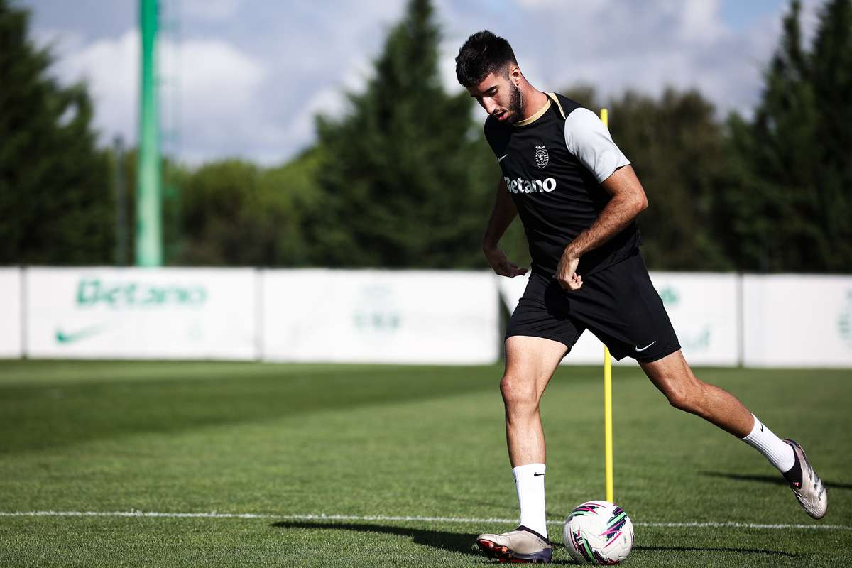 Gonçalo Inácio integrado no Sporting, Bruno Ramos e Lucas Taibo foram ...