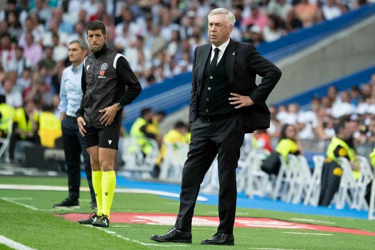 Florentino Pérez começa a pressionar Ancelotti pelos maus resultados no ...
