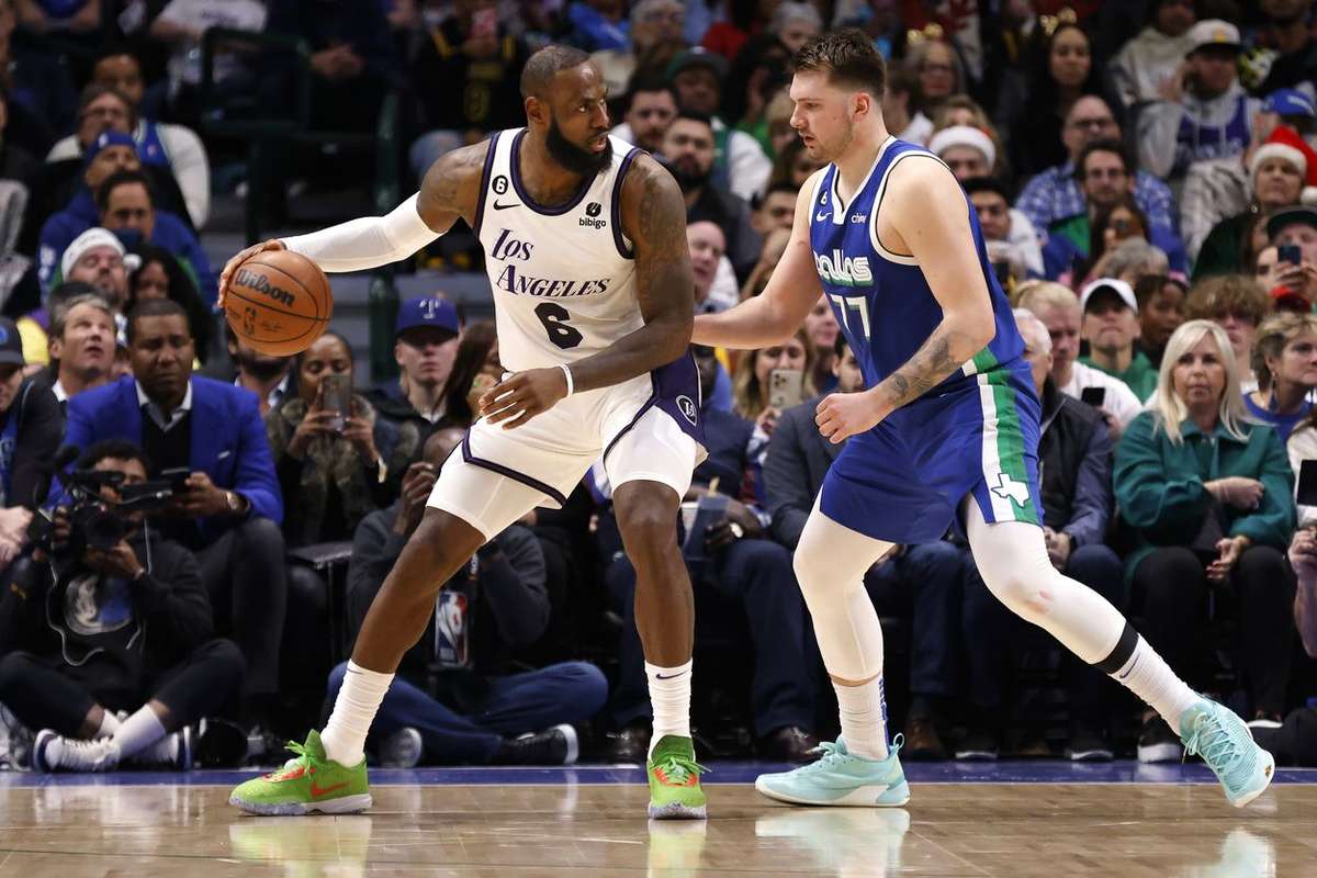 Lebron James fez 38 pontos mas não chegaram: Mavericks vencem Lakers ...