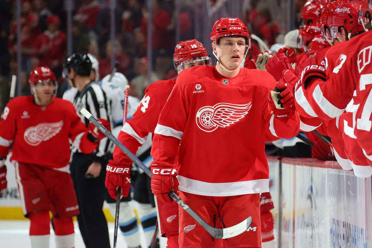 Detroit Red Wings score seven in win over Buffalo Sabres, Vancouver ...