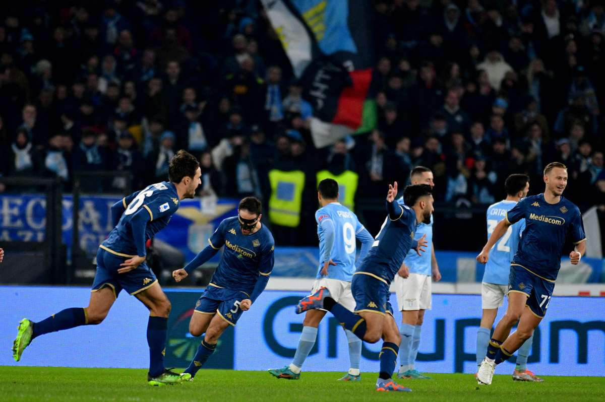 Lazio drop points in Champions League race with draw to Fiorentina ...