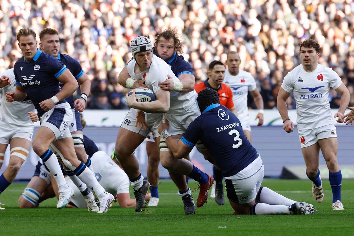 France end Scotland's Six Nations Grand Slam hopes in thrilling contest ...