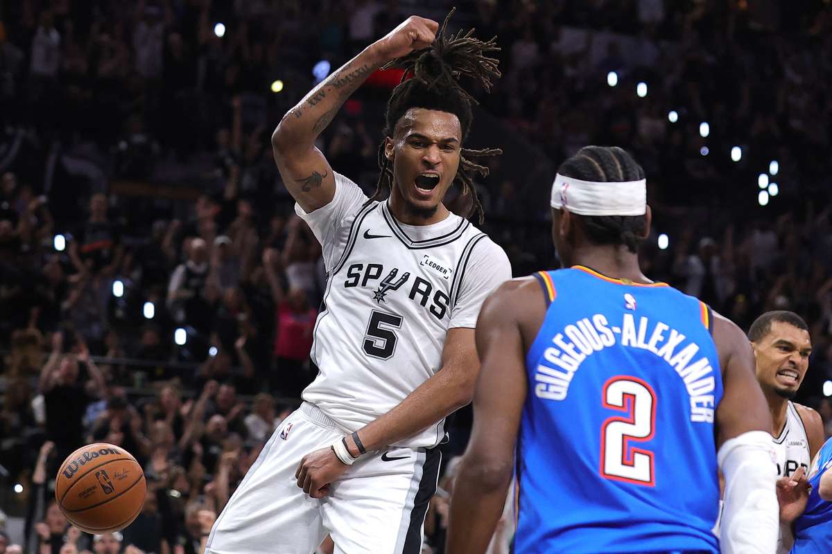Spurs defeat Thunder 103-82 in game to even series 2-2 | Flashscore.com