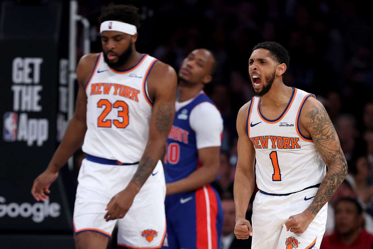 New York Knicks win Game 1 over the Detroit Pistons after 21-0 scoring run | Flashscore.com