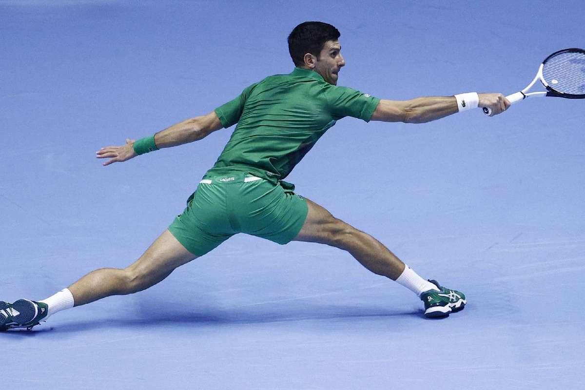 Djokovic crushes Rublev to reach last four at ATP Finals, Tsitsipas ...