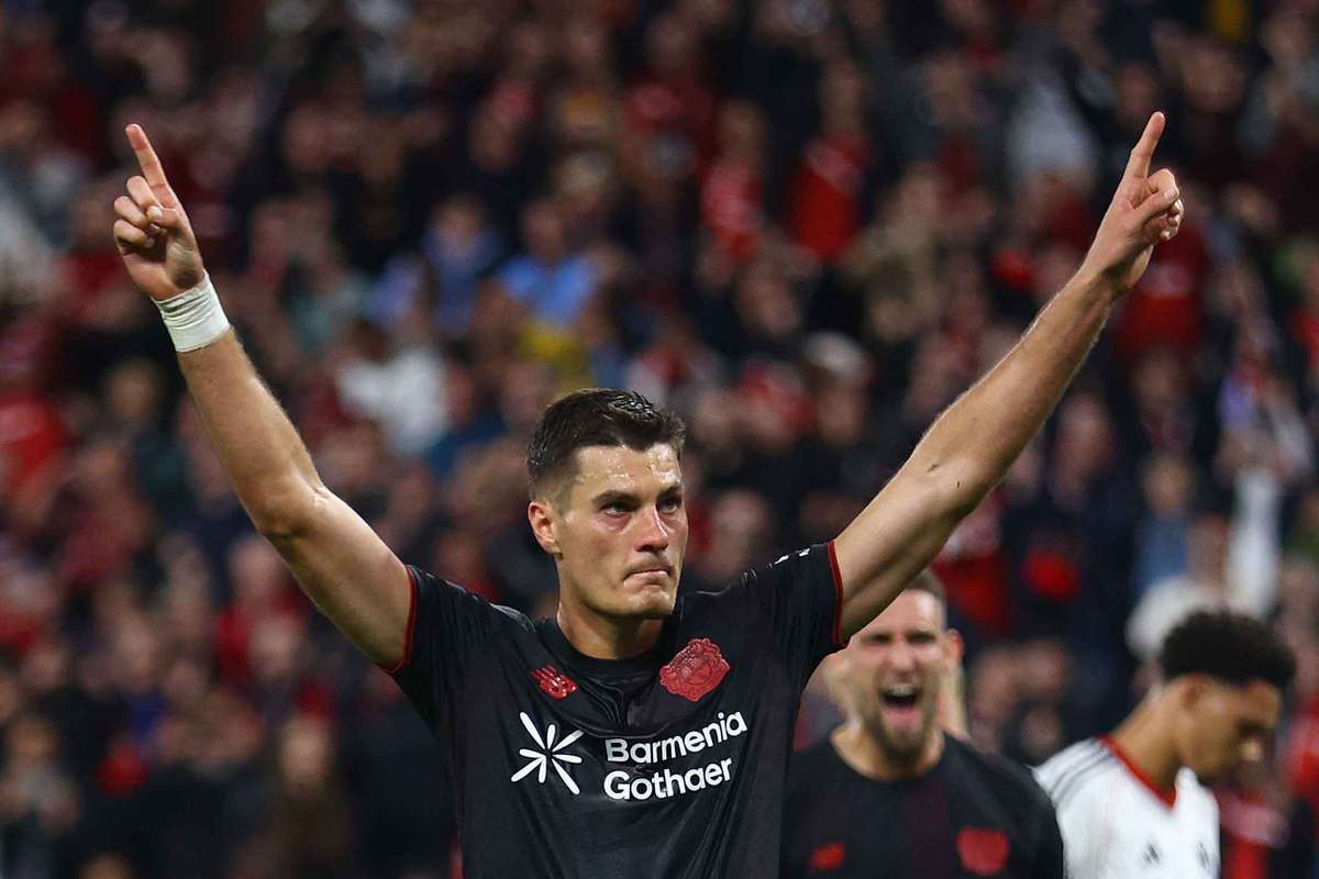 Leverkusen forward Patrik Schick sidelined for a few weeks with thigh ...
