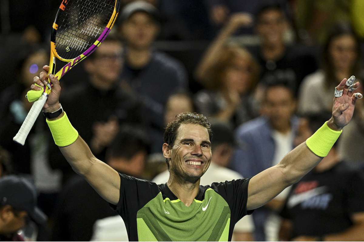 Nadal derrota a Tabilo en el segundo partido de su gira de exhibición ...
