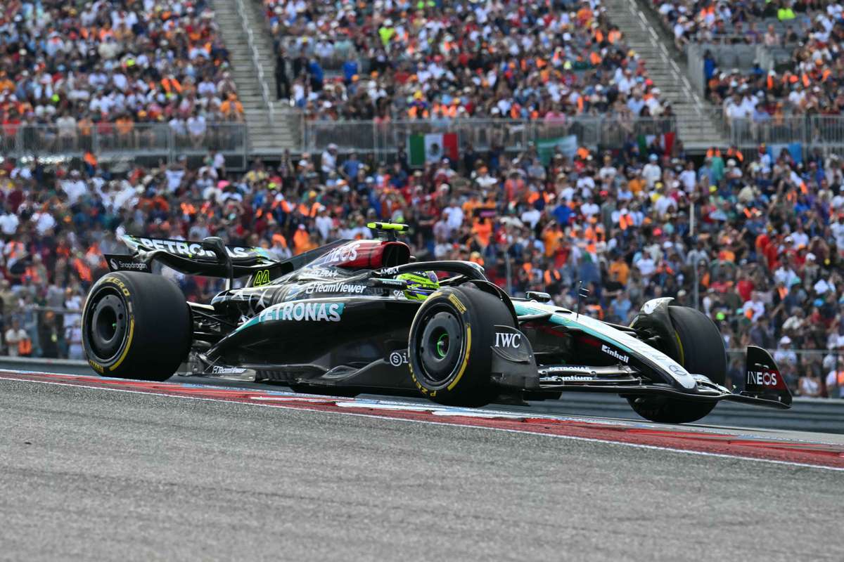 Hamilton labels Mercedes car a 'nightmare' to drive after US struggles ...