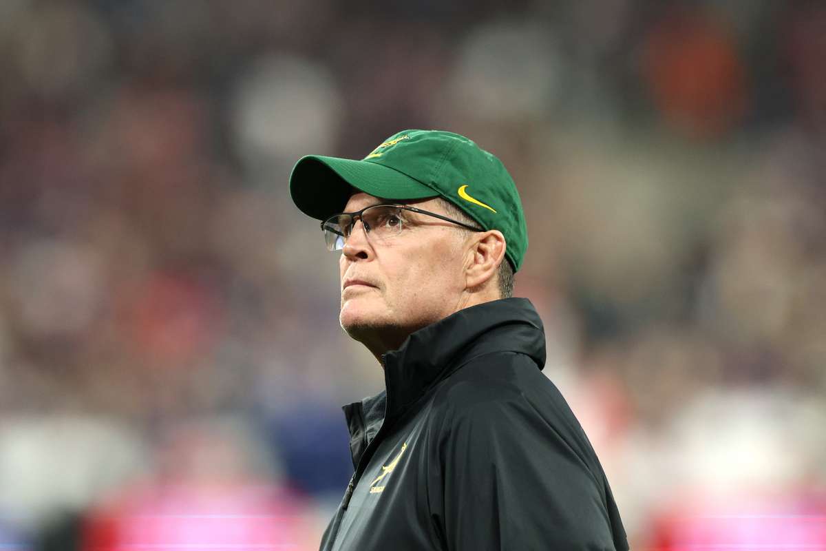 Springbok coach Rassie Erasmus left bemused by another red card in win ...