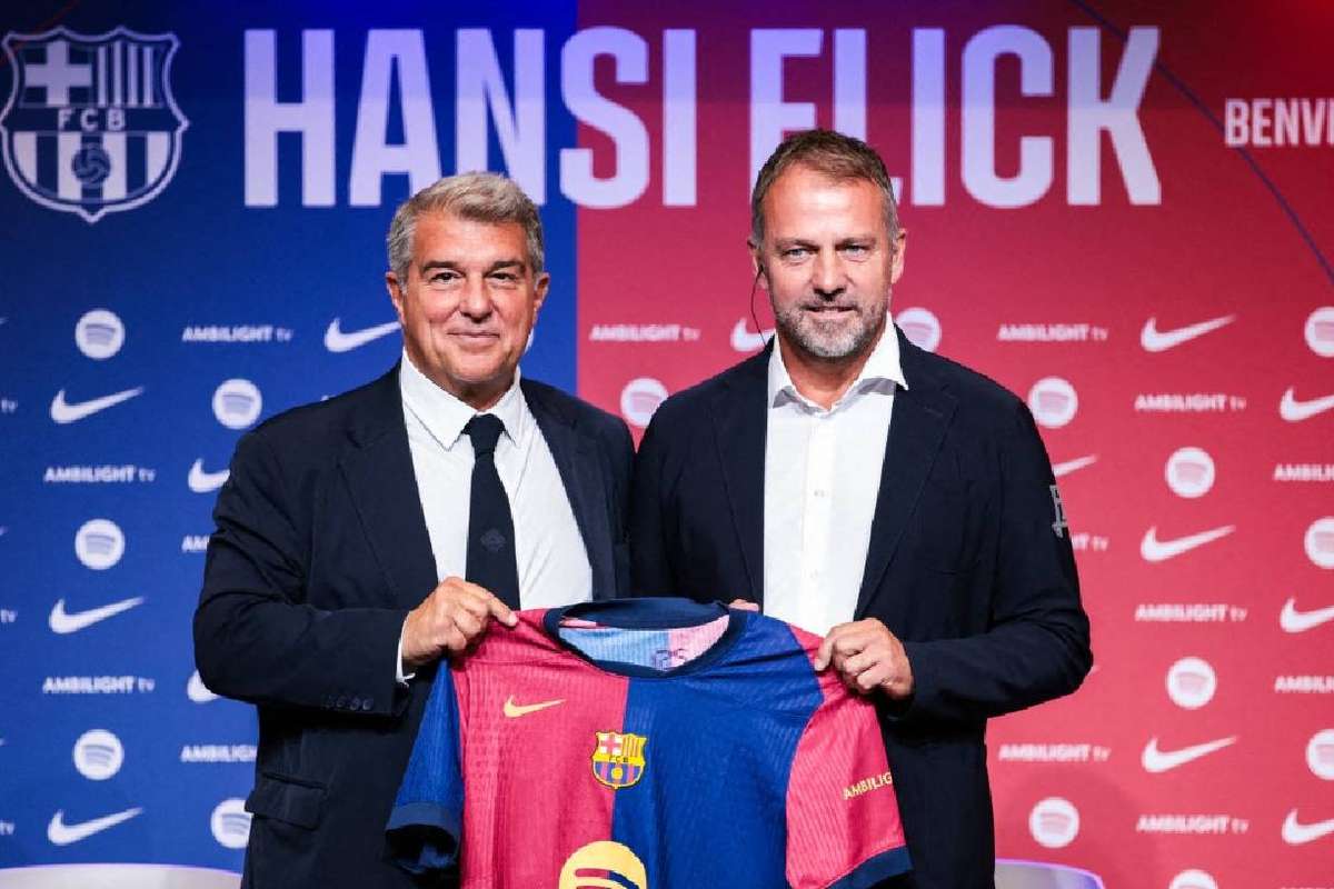Hansi Flick, "l'homme idoine" de Joan Laporta, présenté officiellement ...