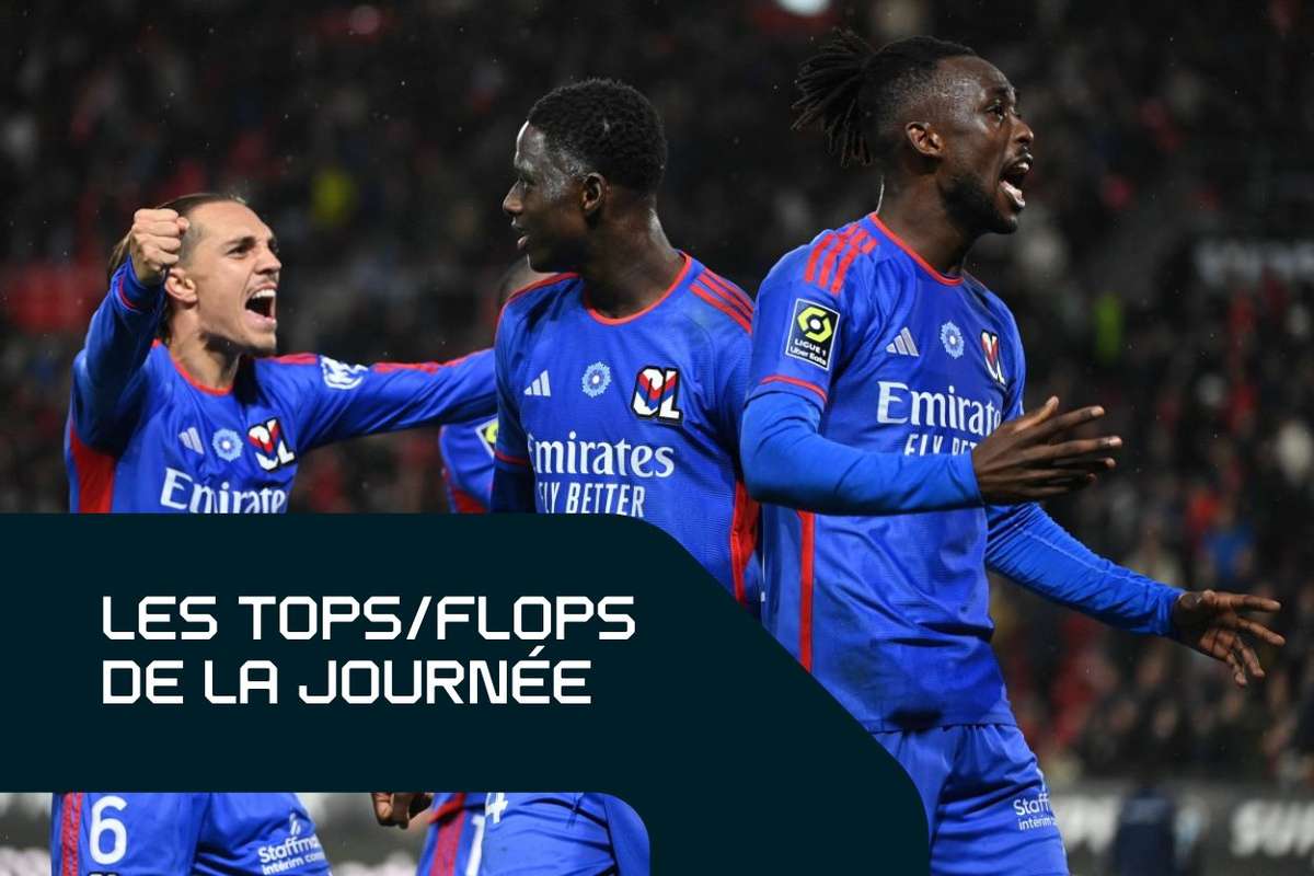 Tops/Flops L1 : l'OL retrouve la lumière, mais le spectacle est pauvre ...