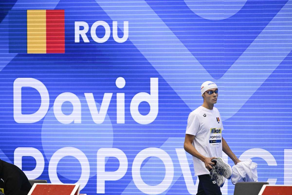 David Popovici, clasat pe 5 în finala probei de 50 m liber, la ...
