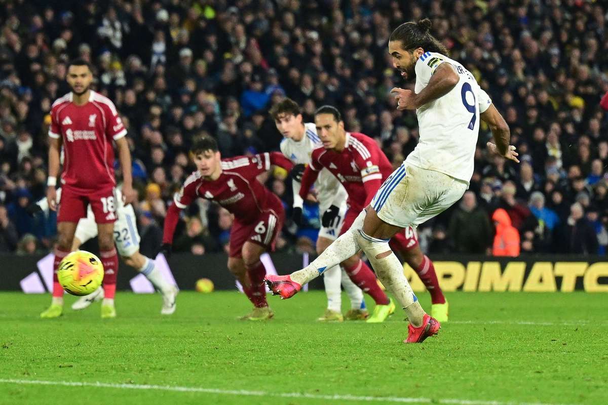Calvert-Lewin delighted as Leeds earn Liverpool draw: Crazy ...