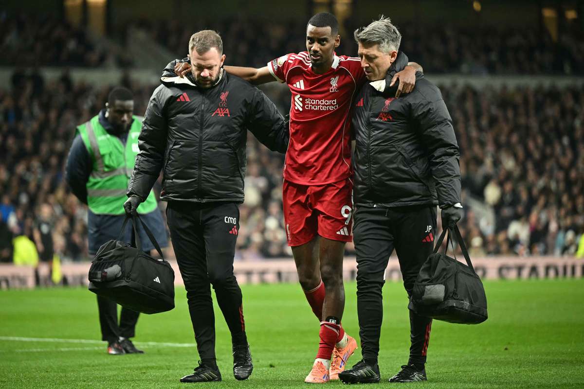 Liverpool's Isak has surgery on ankle injury which included fibula ...