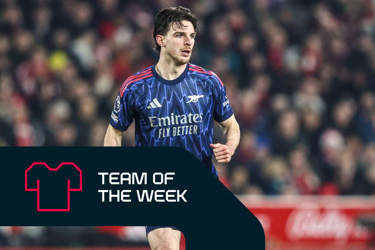 Premier League Team of the Week: Arsenal's Rice and Man United's Dorgu ...