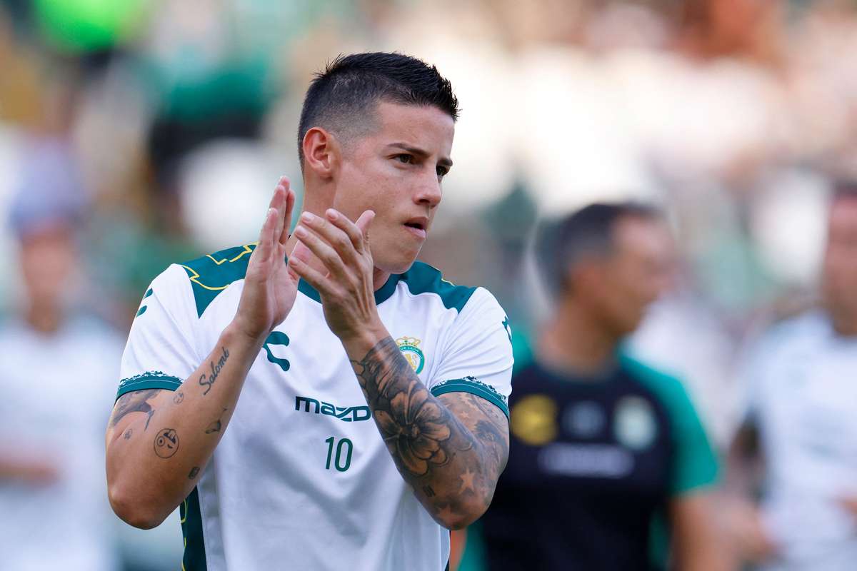 México: James Rodríguez regressa com a missão de salvar o Léon ...