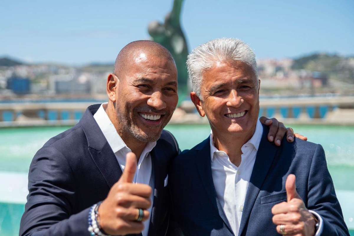 Bebeto y Mauro Silva, dos campeones del mundo emocionados, en A Coruña ...