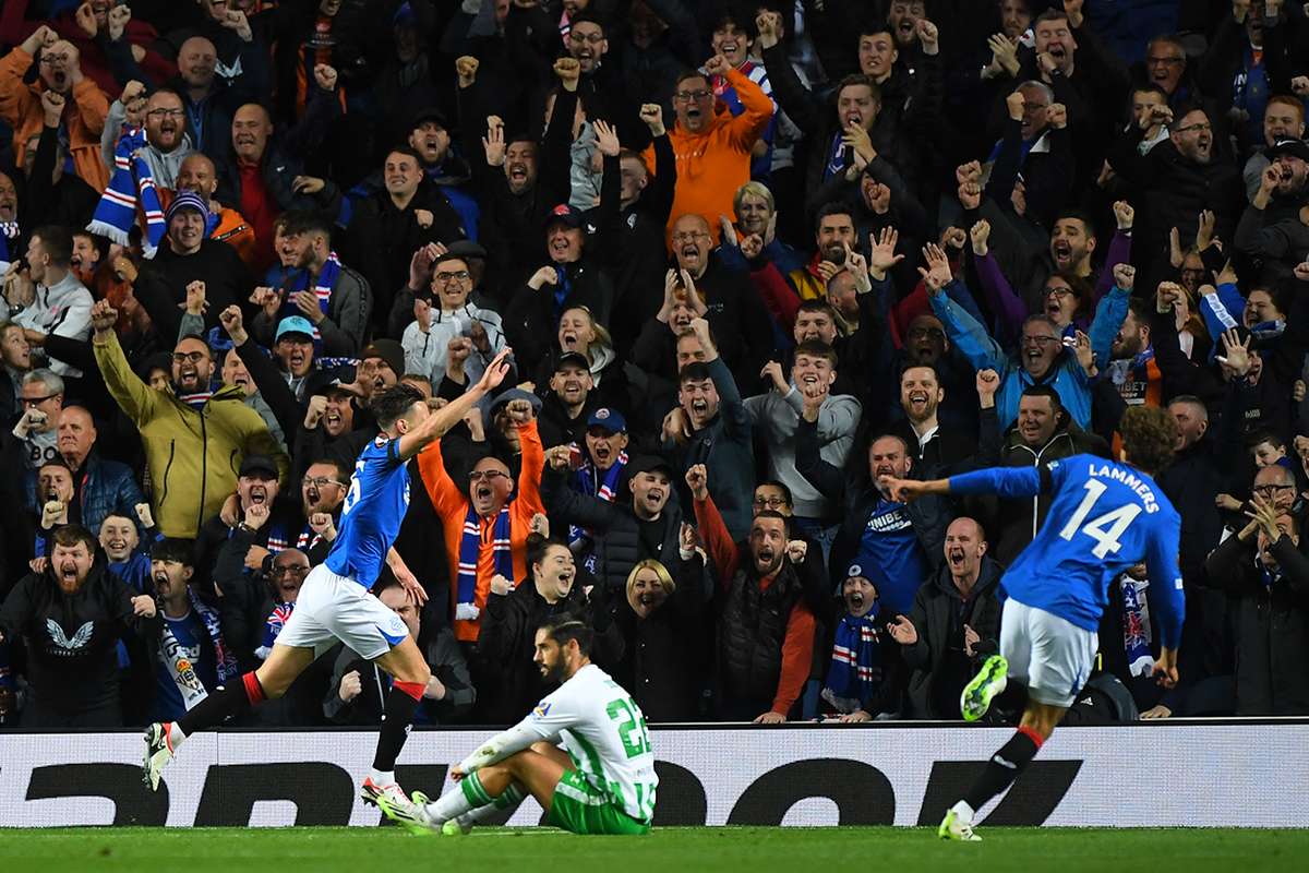 Rangers turn on the style in second half to beat Real Betis ...
