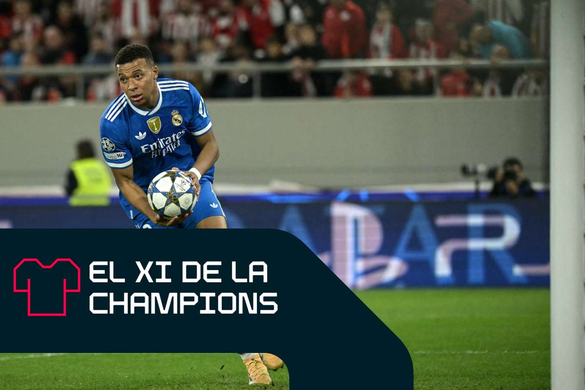 El Xl jornada de la Champions League: Mbappé y Vitinha, los más ...