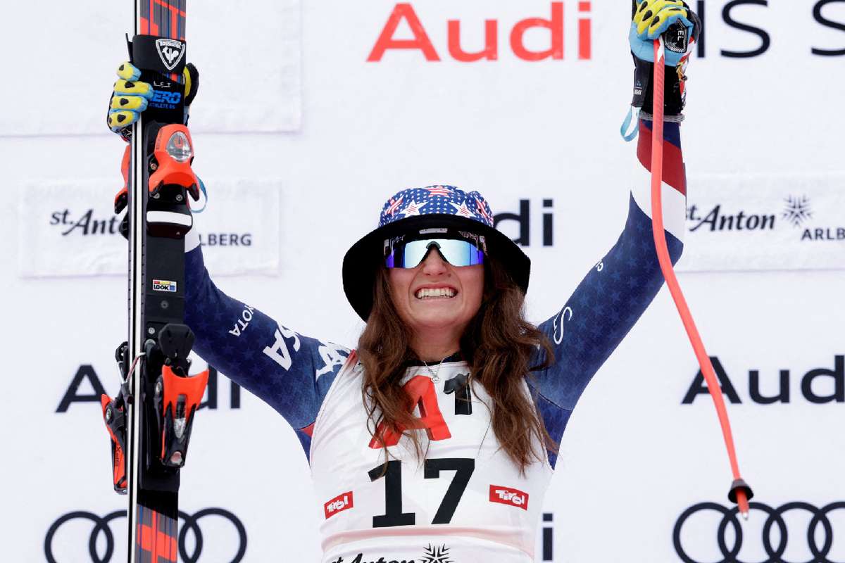 American Macuga claims first World Cup victory at super-G as Vonn comes ...