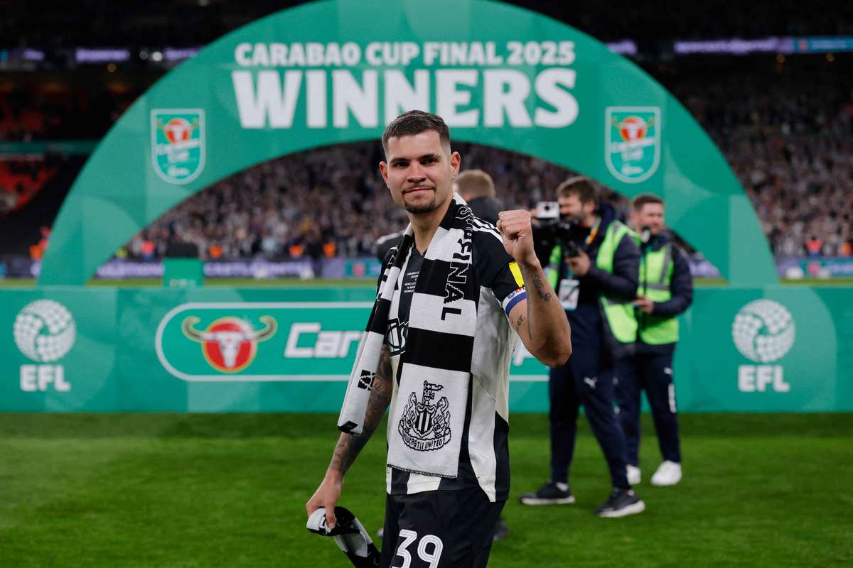 Newcastle captain Bruno Guimaraes hails League Cup win 'the best day of ...