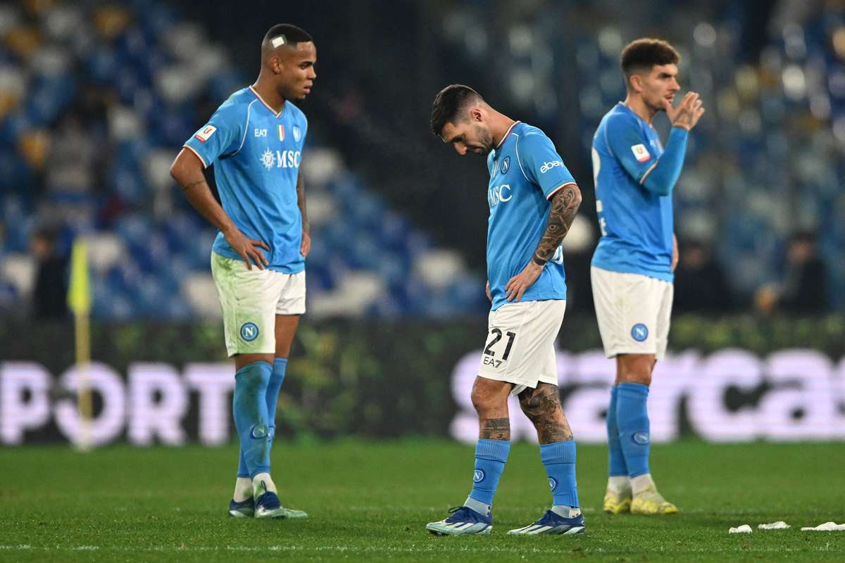 Napoli crash out of Coppa Italia after shock 4-0 thrashing by Frosinone ...