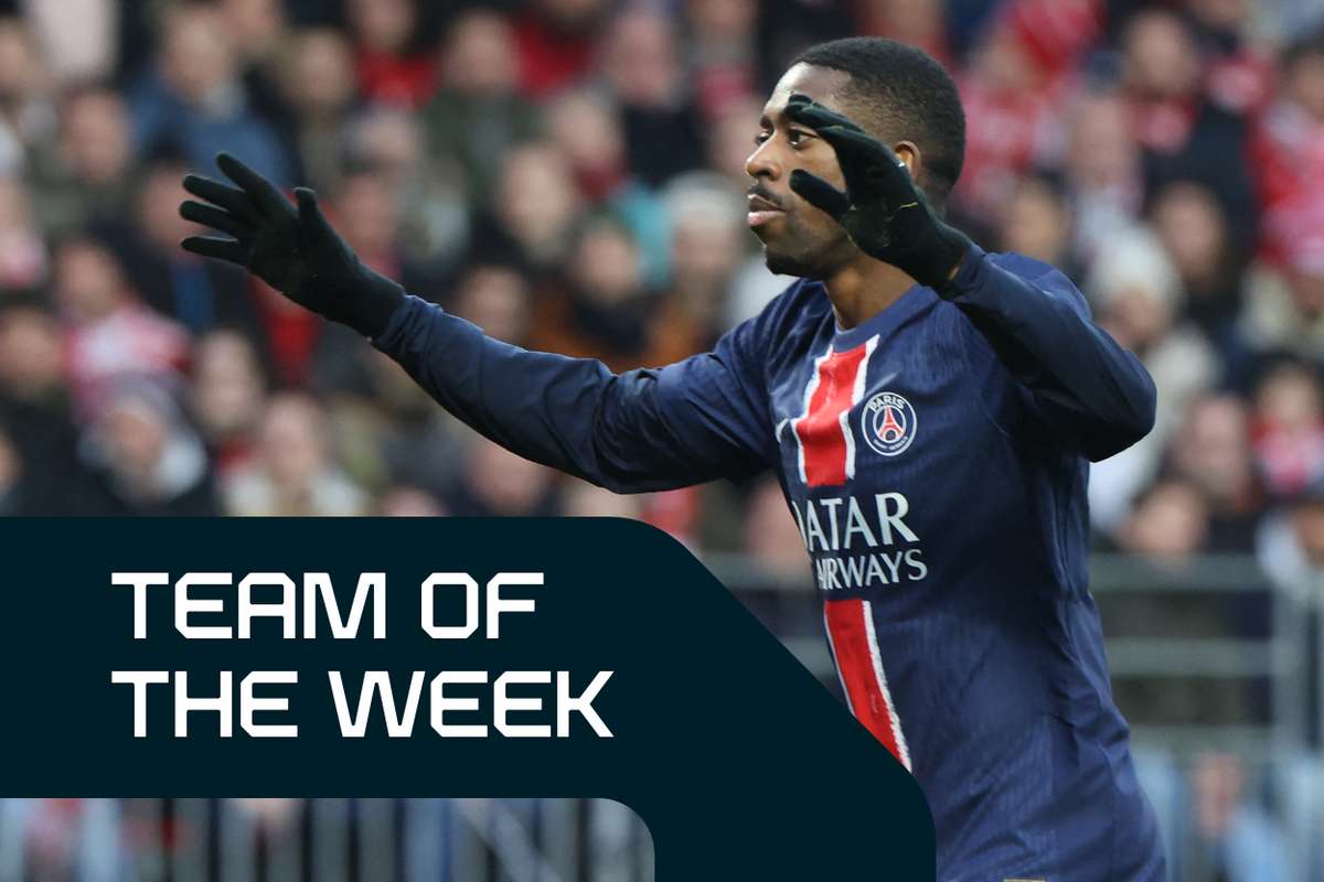 Team of the Week: Dembele, Wood and Piatek net hat-tricks as Salah ...