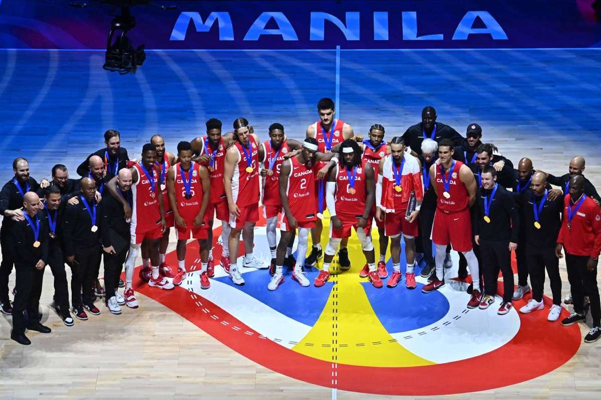 Canada ekes past US to capture first-ever basketball World Cup medal ...