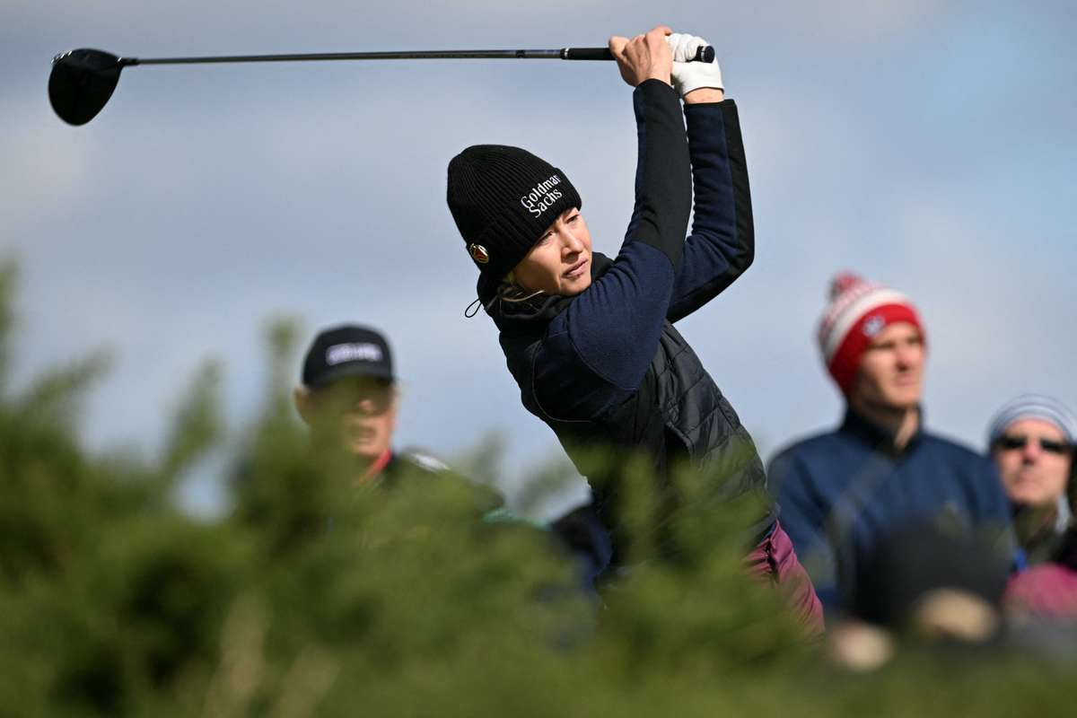 Golf Open Británico: Nelly Korda lidera la clasificación con -8 en la ...