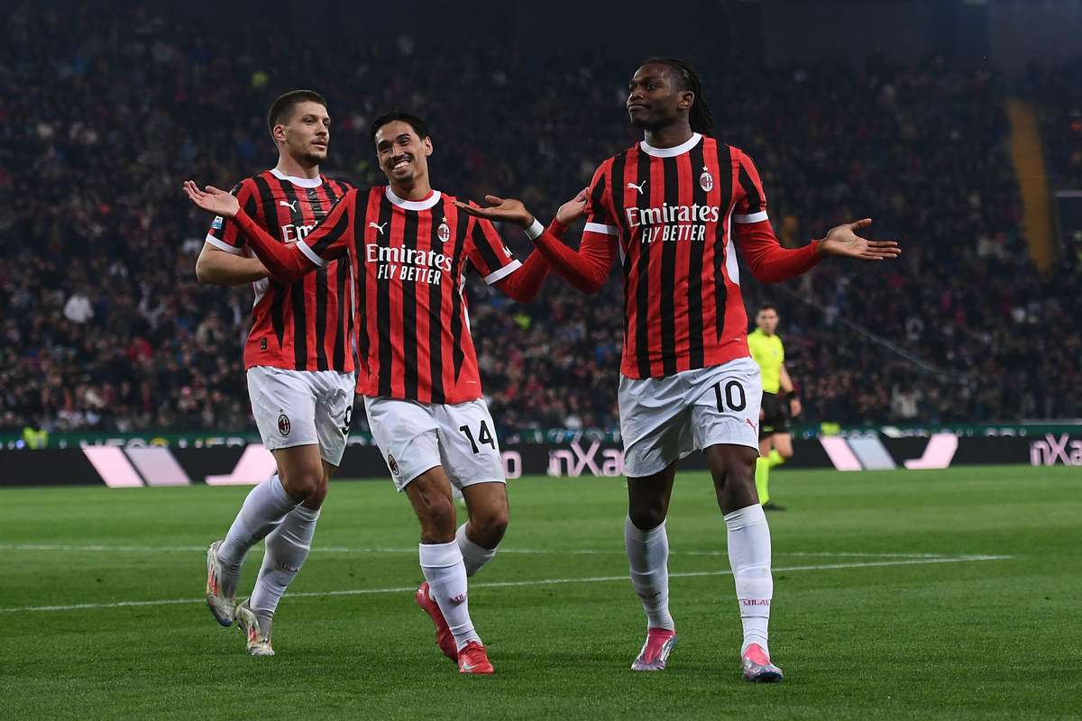 AC Milan keep hopes of Europe alive with thrashing of Udinese ...