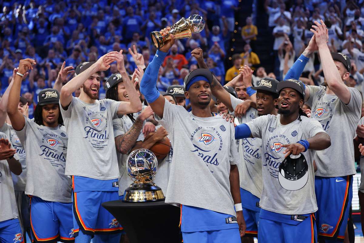 NBA: Com Shai MVP de novo, Thunder vence Timberwolves, conquista Oeste ...