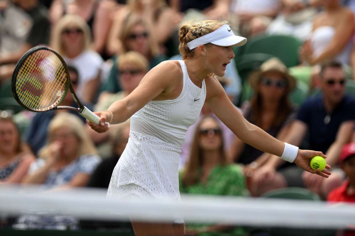 Wimbledon star Andreeva vows to learn from Federer to end tantrums ...