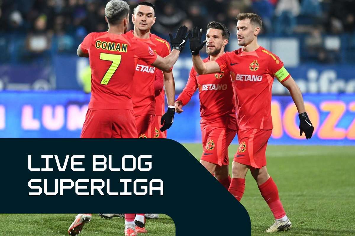 Live Blog Superliga: FCSB obține cea mai categorică victorie a ...