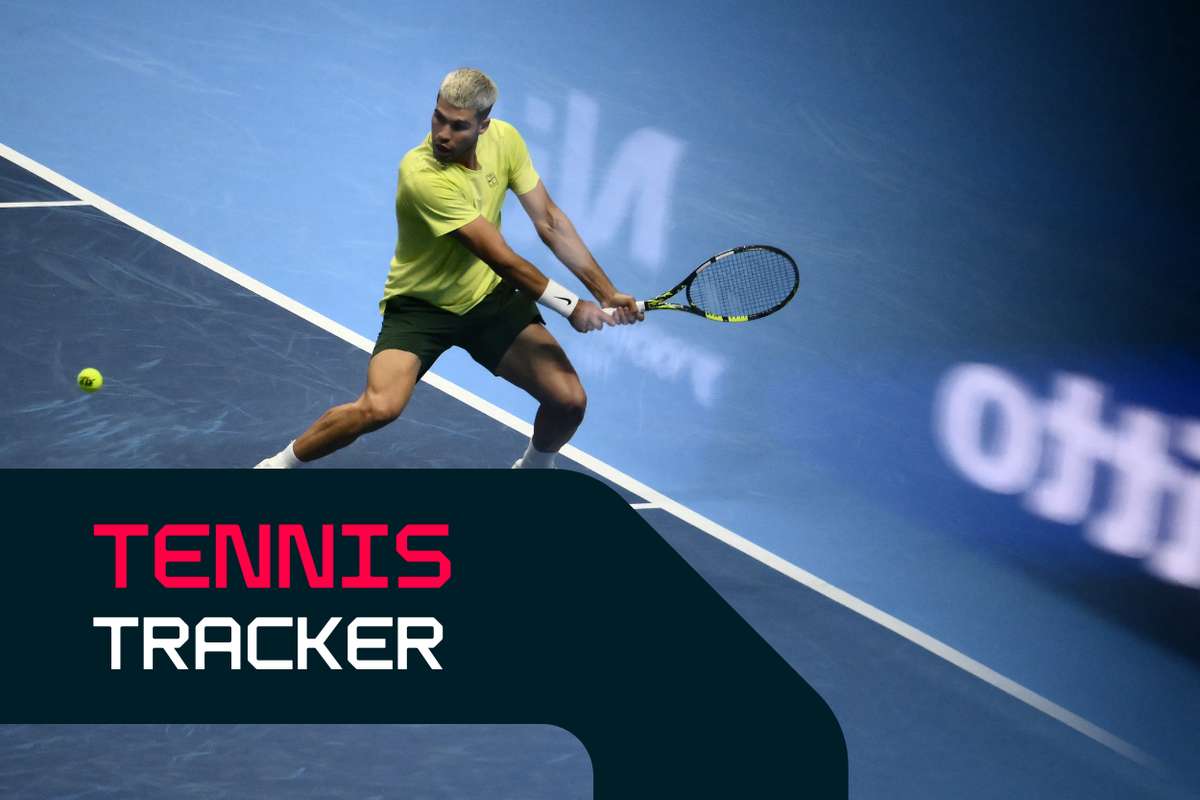 Tennis Tracker: World number one Alcaraz begins day three at ATP Finals ...