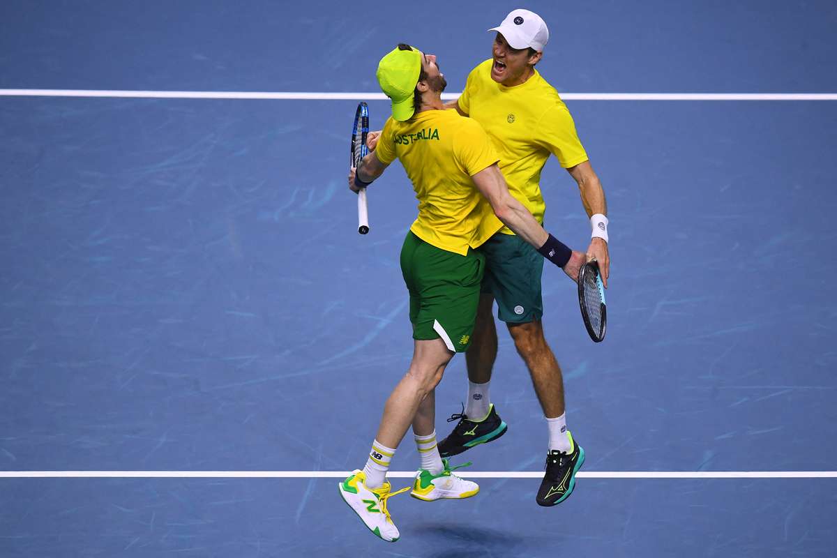 Australia into Davis Cup semi-finals after battling to victory over USA ...