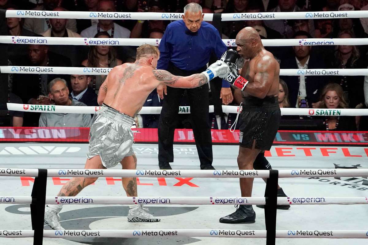 Jake Paul seals unanimous decision victory over former heavyweight champion Mike Tyson ...