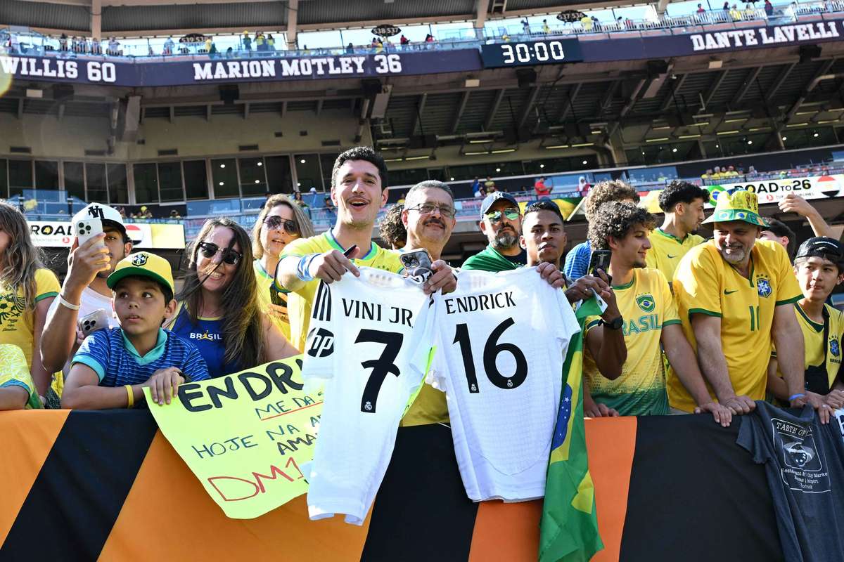 Endrick grateful to God as he dedicates latest Brazil goal to his wife ...