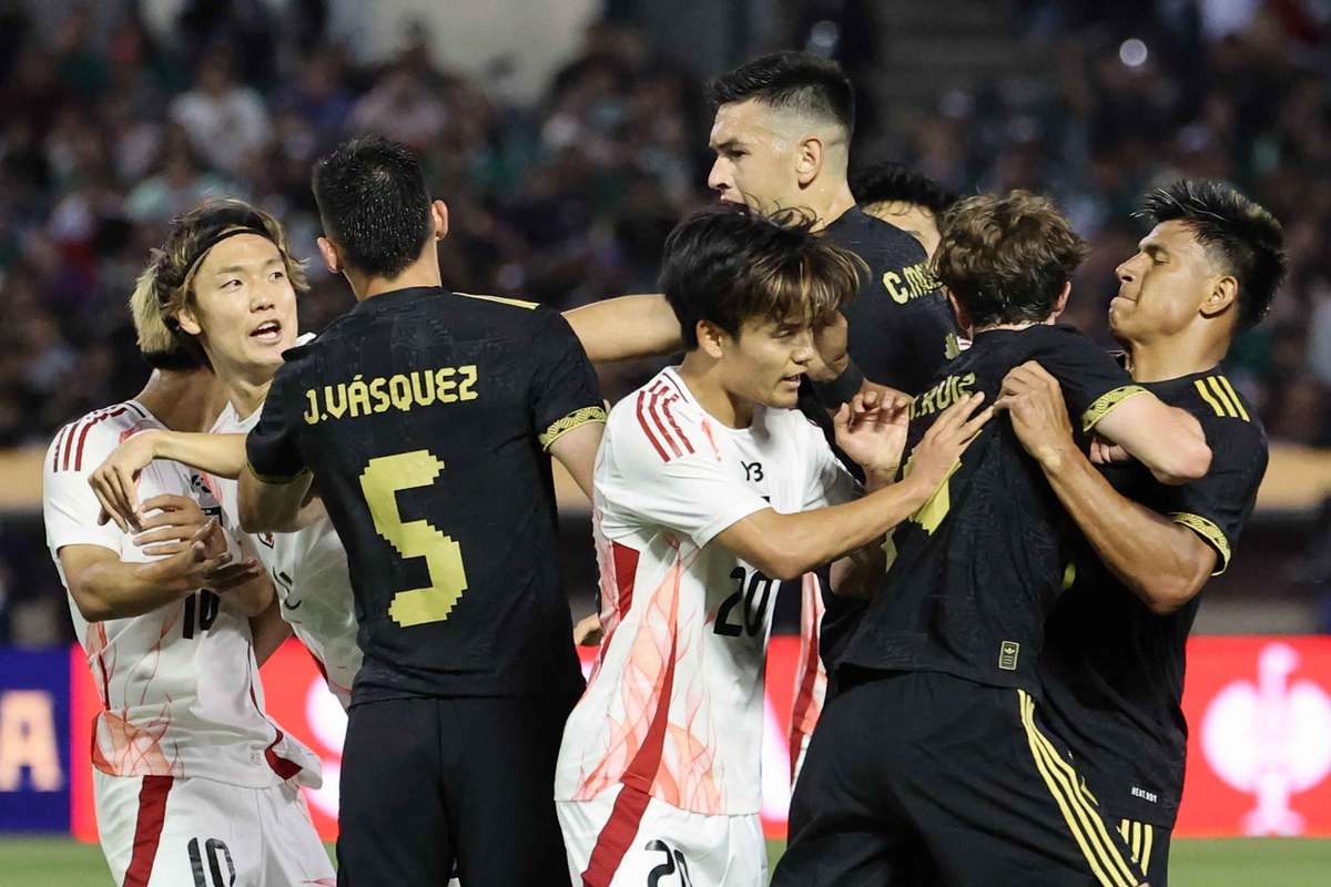 Japan and Mexico play out goalless draw in World Cup warm-up ...