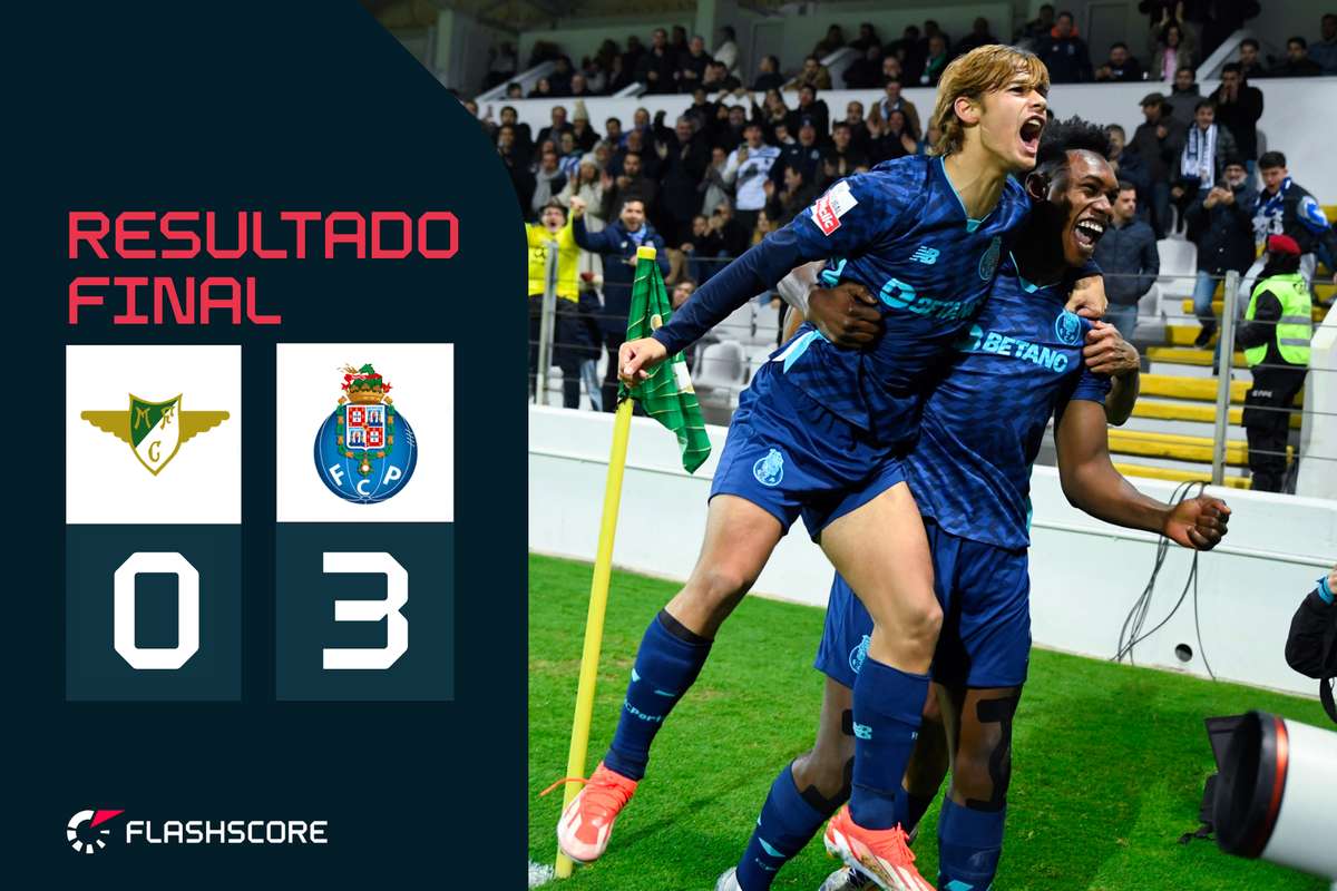 O líder do campeonato Mora aqui: FC Porto vence Moreirense | Flashscore.pt