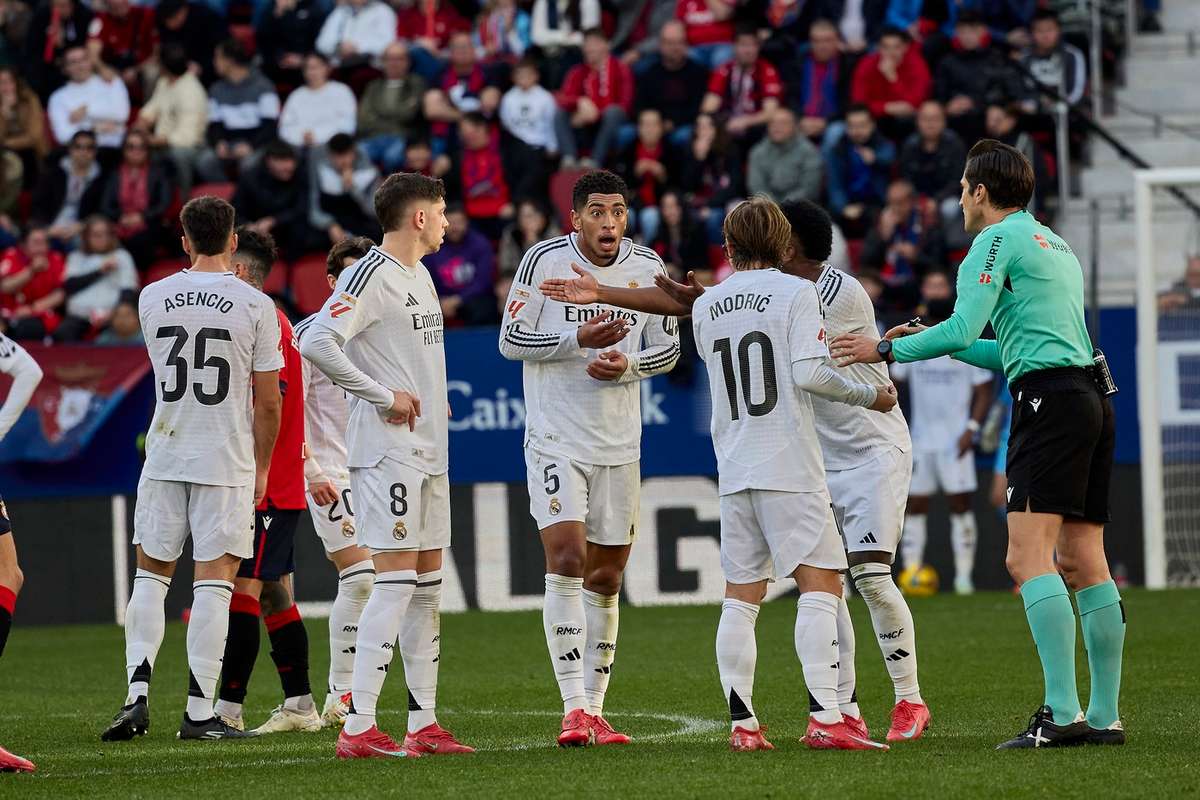 Jude Bellingham banned for two matches after dissent during Real Madrid ...